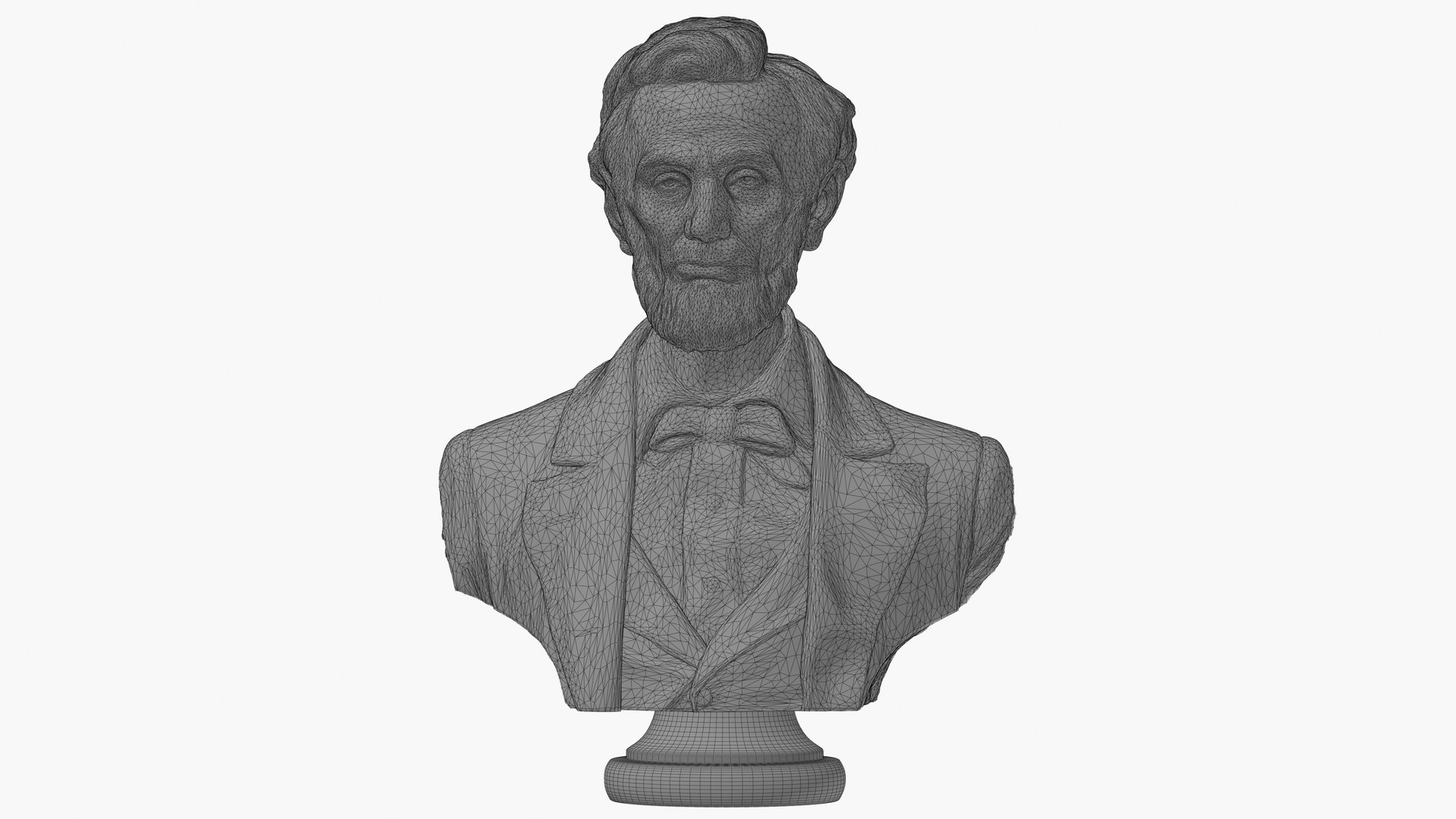 3d Decorative Bust Abraham
