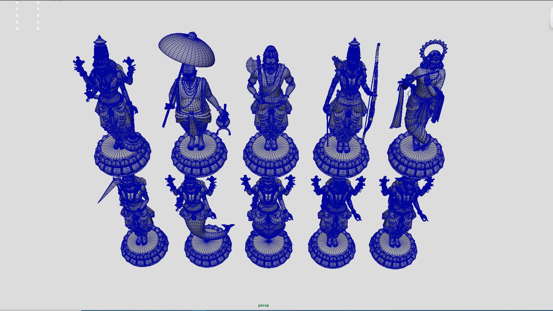 3D Dashavatar Gods Vishnu 3d Models Model - TurboSquid 1788883