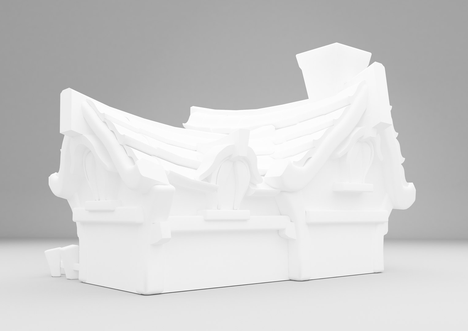 3D Printable Cartoon House Print Model - TurboSquid 1263495