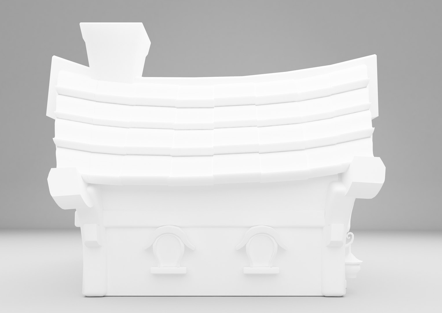3D Printable Cartoon House Print Model - TurboSquid 1263495