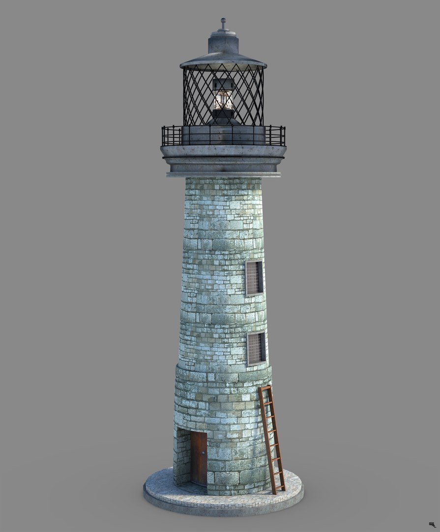 3D Lighthouse Light - TurboSquid 1279076