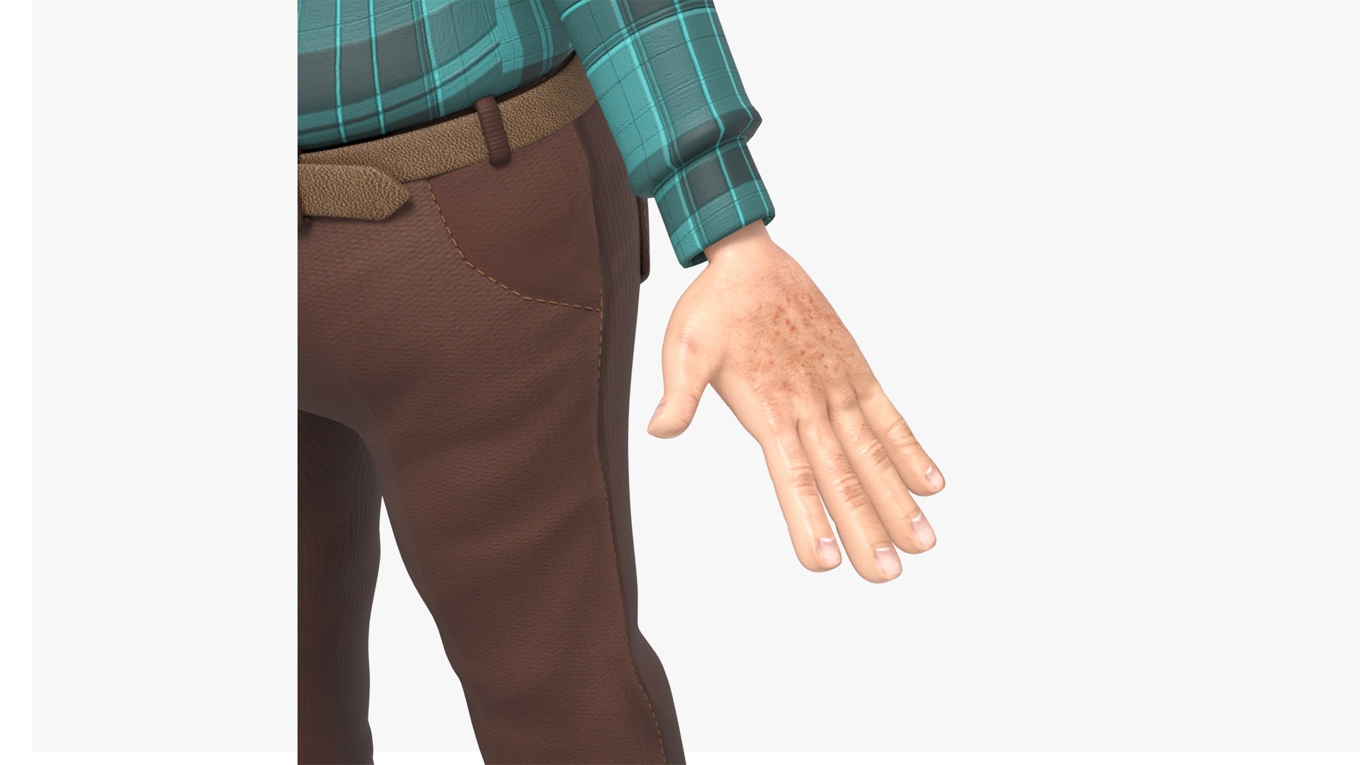3D Old Man - TurboSquid 1886869