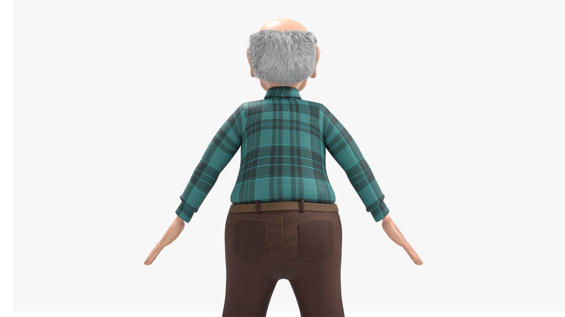 3D Old Man - TurboSquid 1886869