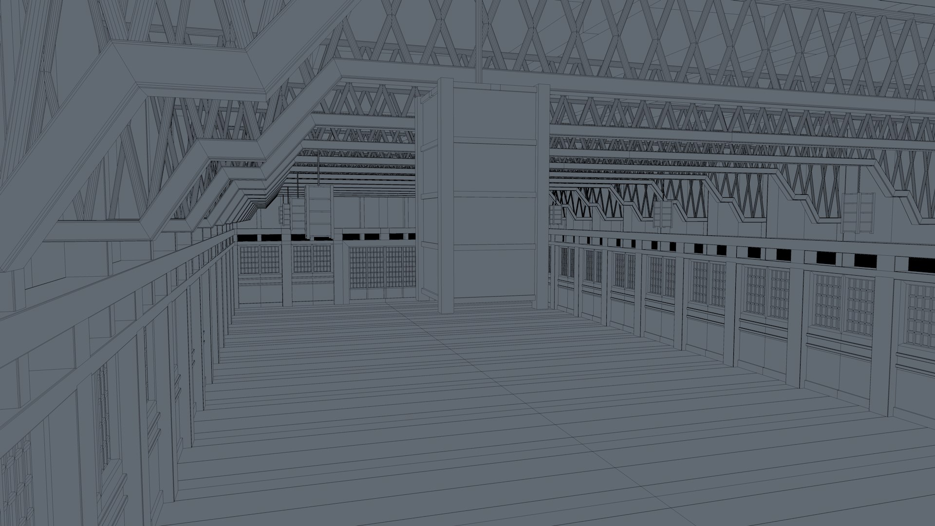 Japanese Dojo Model - TurboSquid 2440144