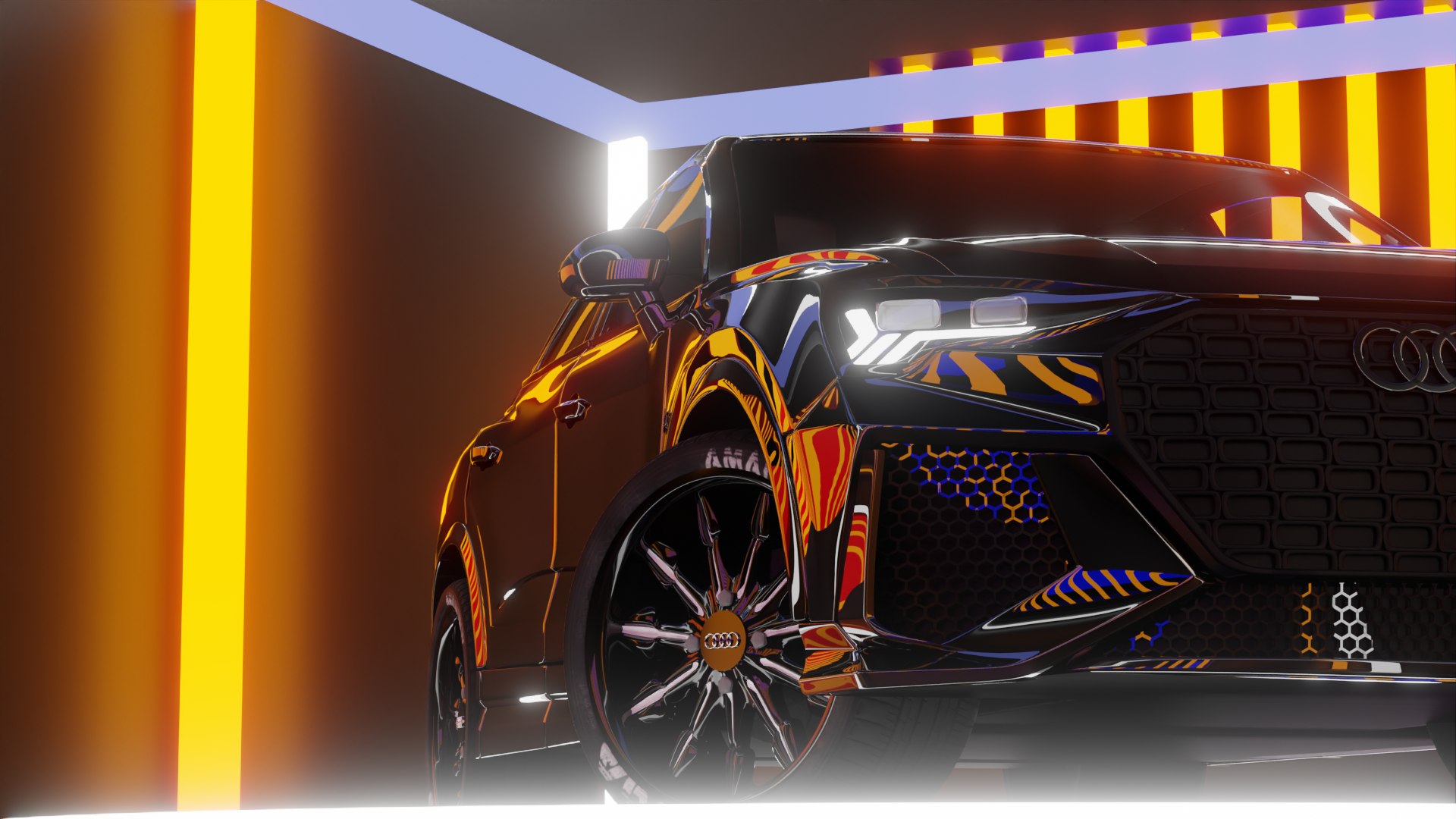 Audi RSQ3 2020 Model - TurboSquid 2078184