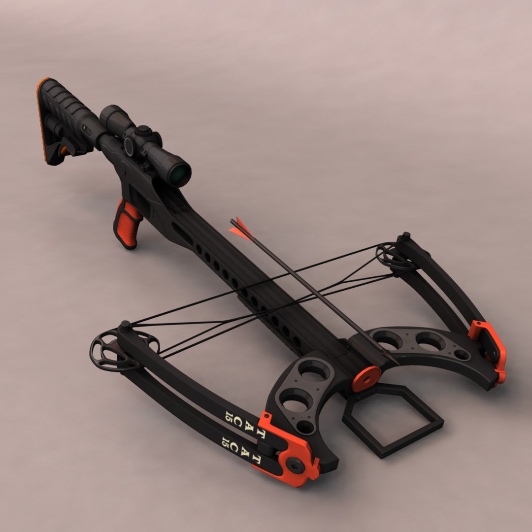 3d Model Crossbow Bow