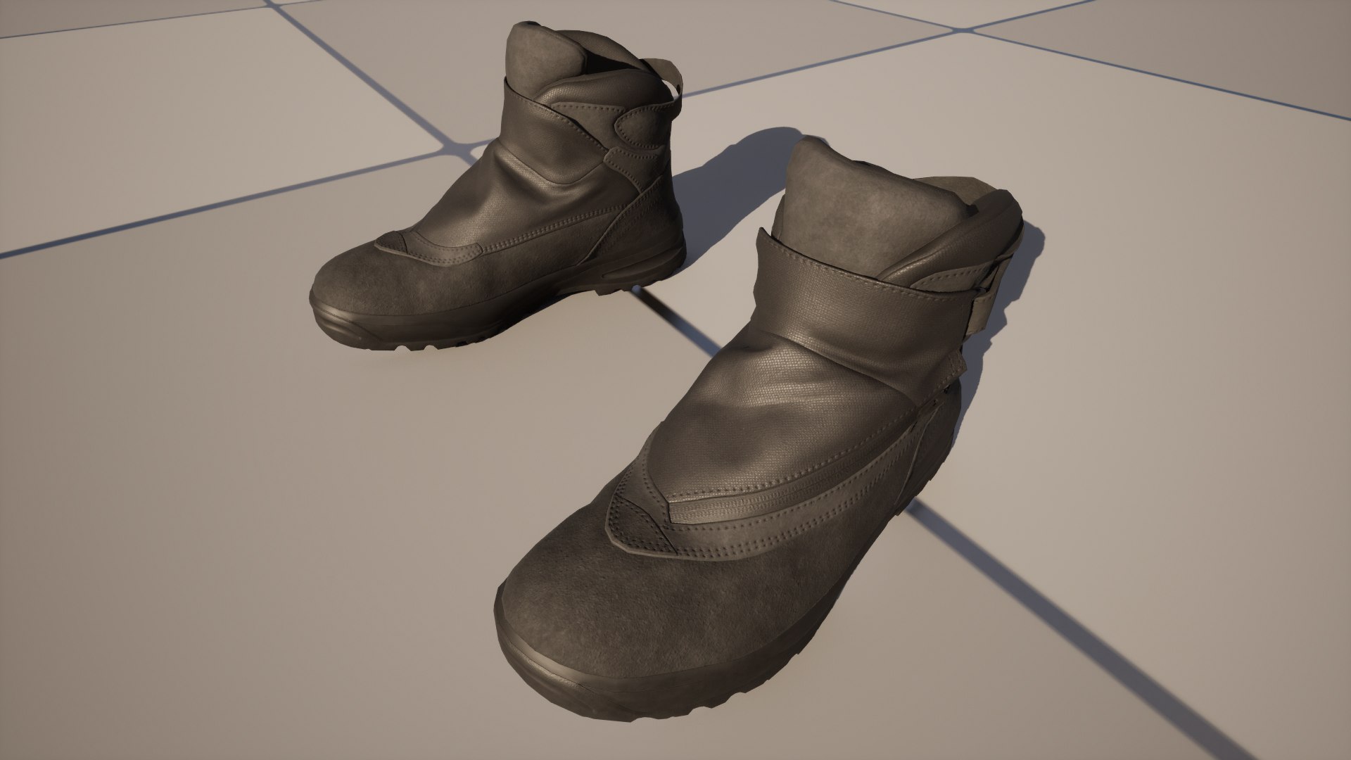 Winter Boots 132 - All MH Bodies UE5 Skeletons - Rigged 3D Model ...