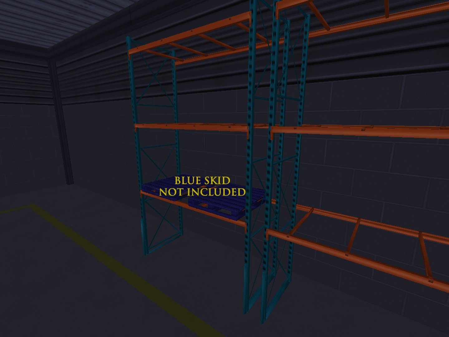 3d Model Warehouse Racking