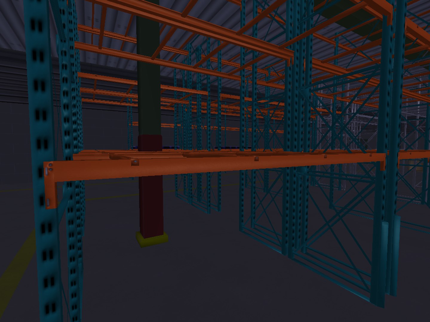 3d Model Warehouse Racking