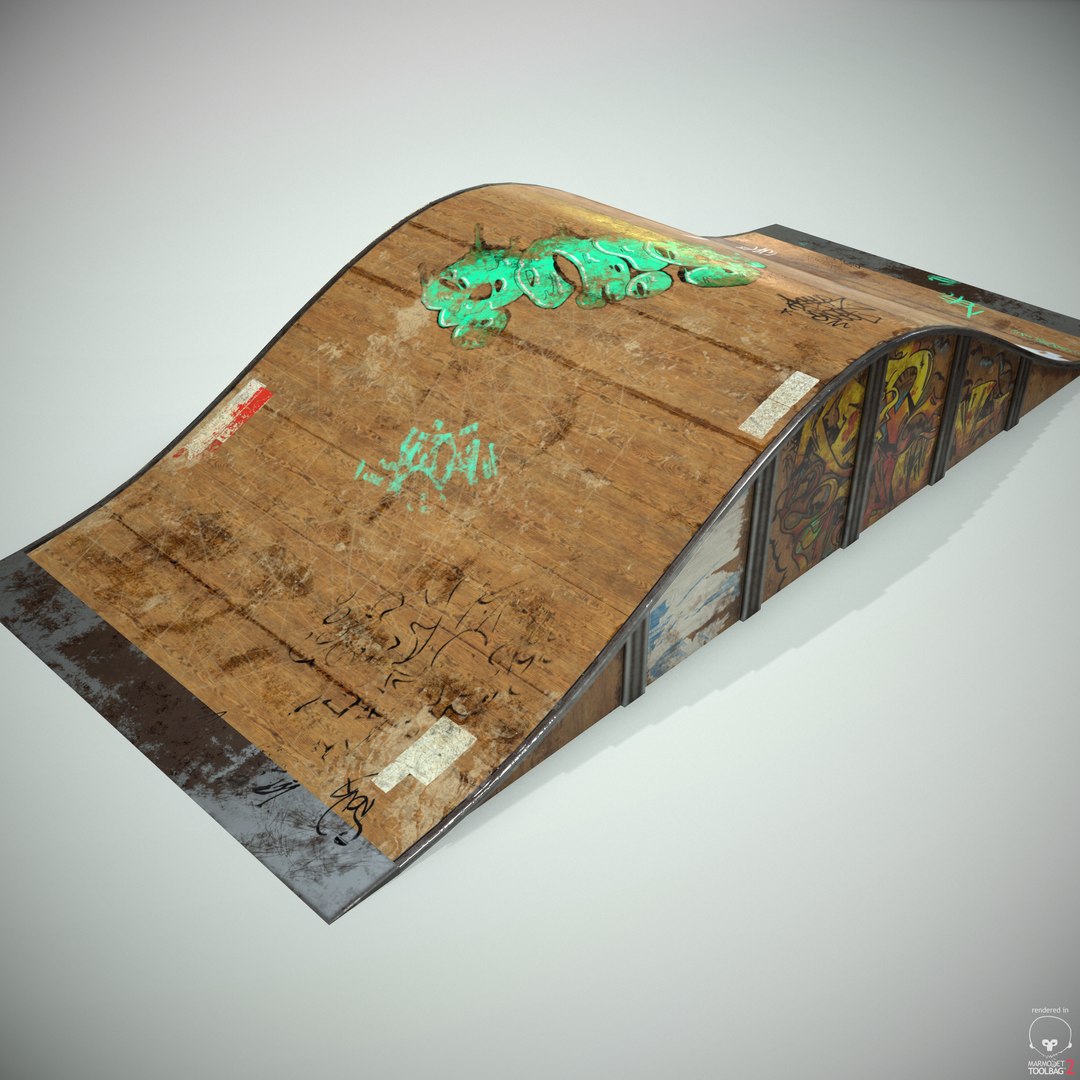 3d Skate Ramp Pbr