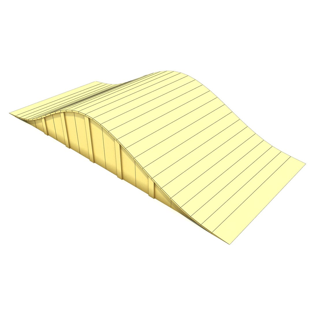 3d Skate Ramp Pbr
