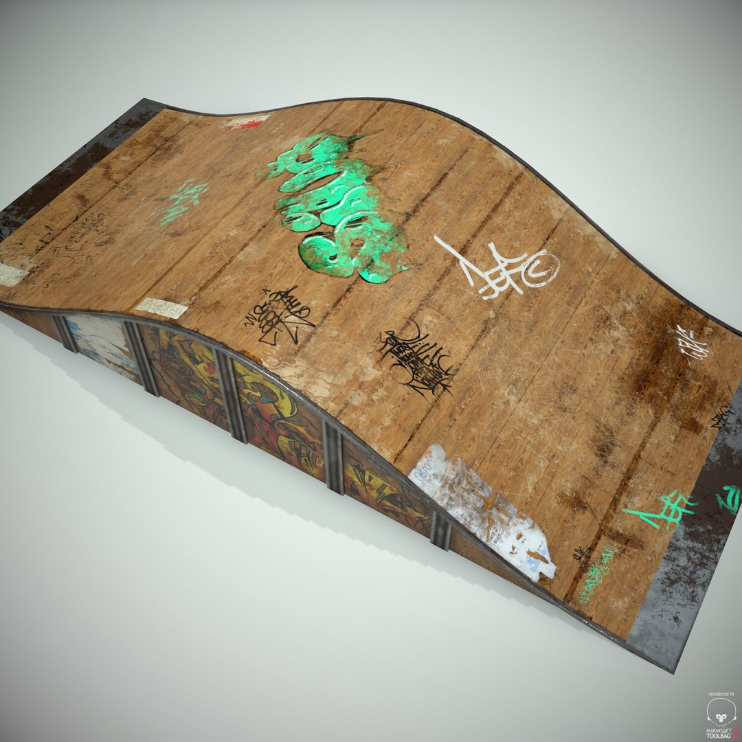 3d Skate Ramp Pbr