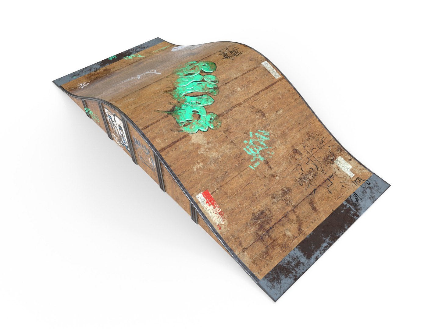 3d Skate Ramp Pbr