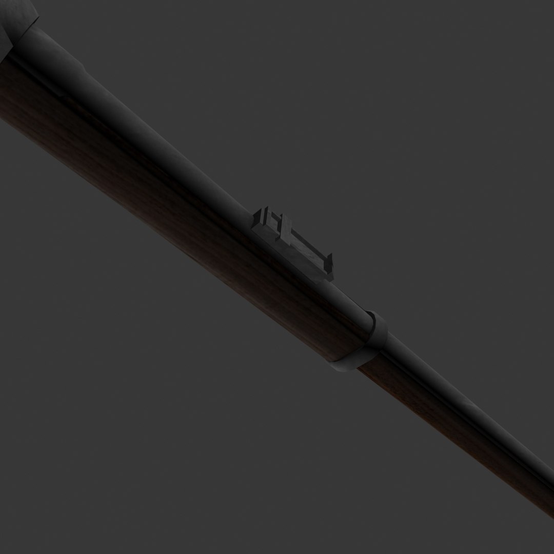 3ds Max Martini Henry Rifle