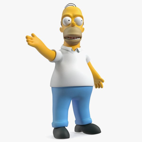 Homer Simpson 3D Models for Download | TurboSquid