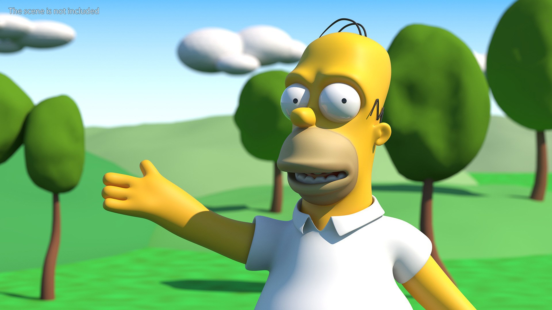 Homer Simpson Rigged 3D - TurboSquid 2163504