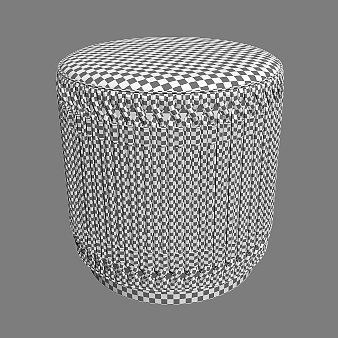 Flame Ottoman Model - TurboSquid 1410338