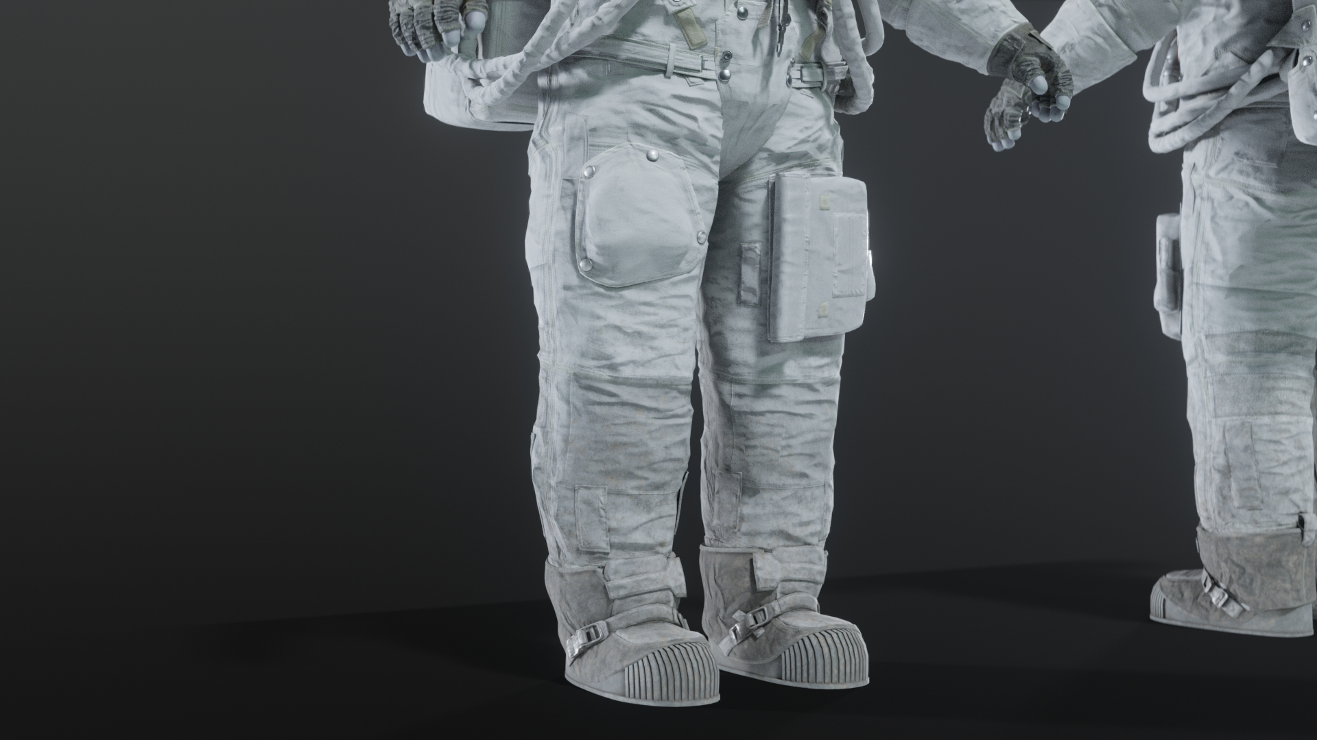 3D модель Apollo 11 A7L Spacesuit Rigged - TurboSquid 1914385