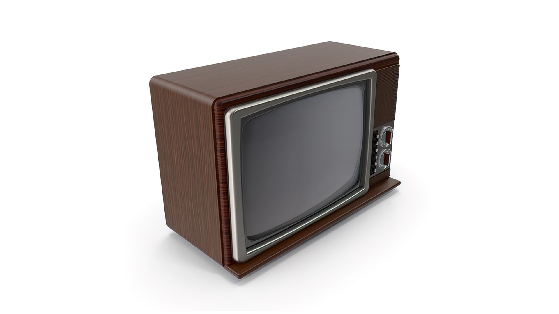 3D Model Retro Television - TurboSquid 2145478