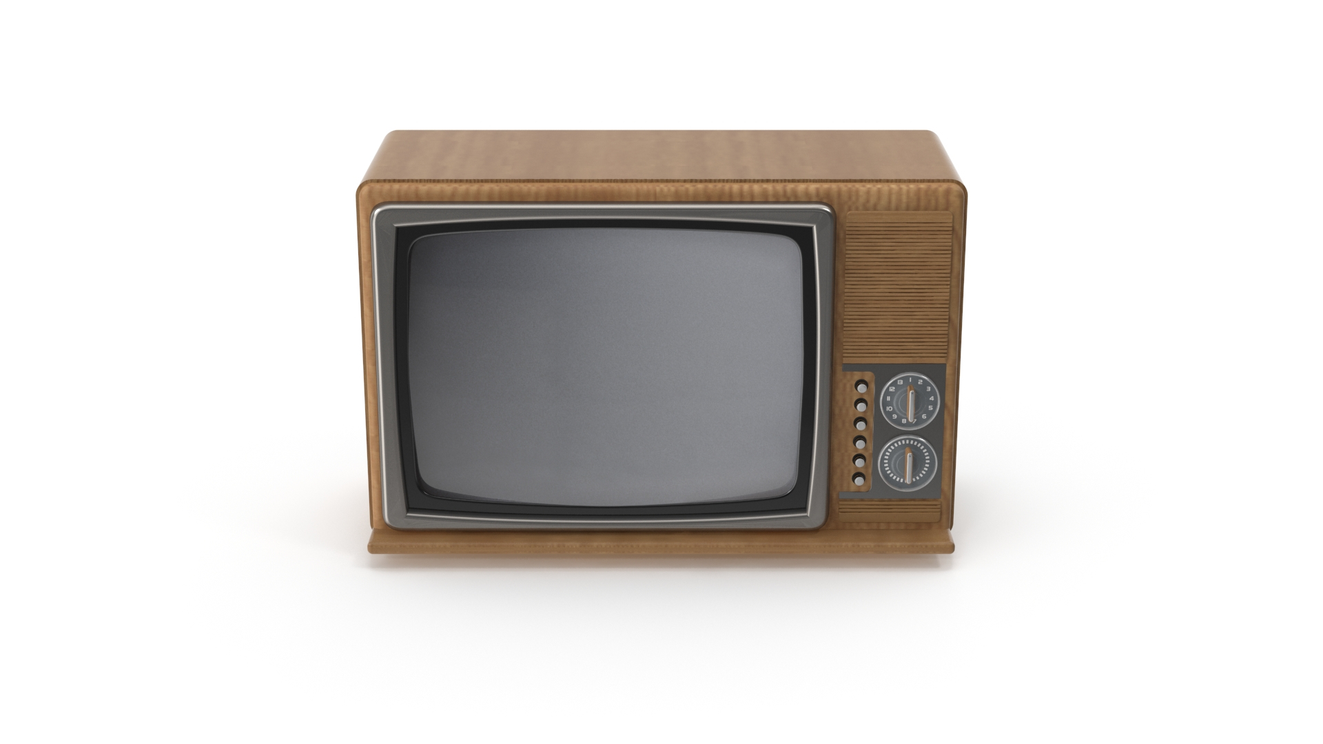 3D Model Retro Television - TurboSquid 2145478