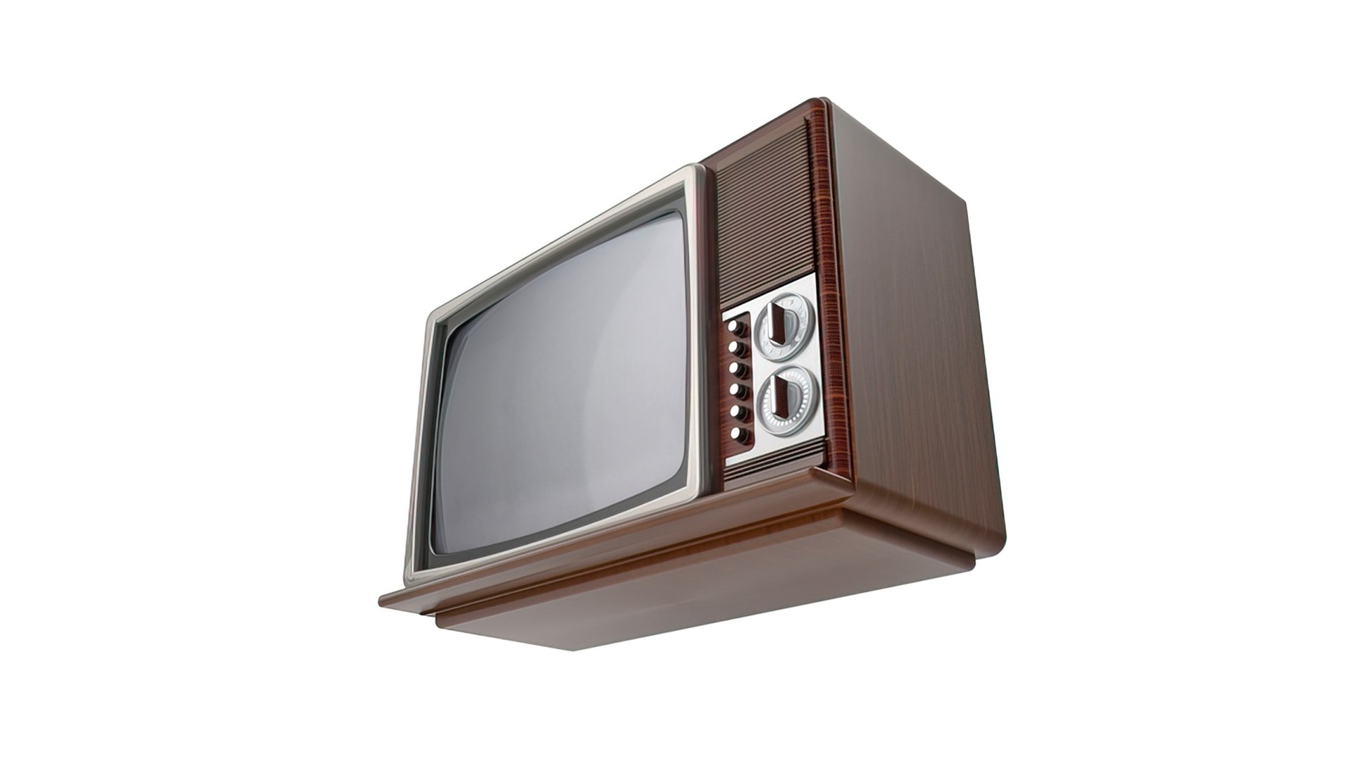 3D Model Retro Television - TurboSquid 2145478