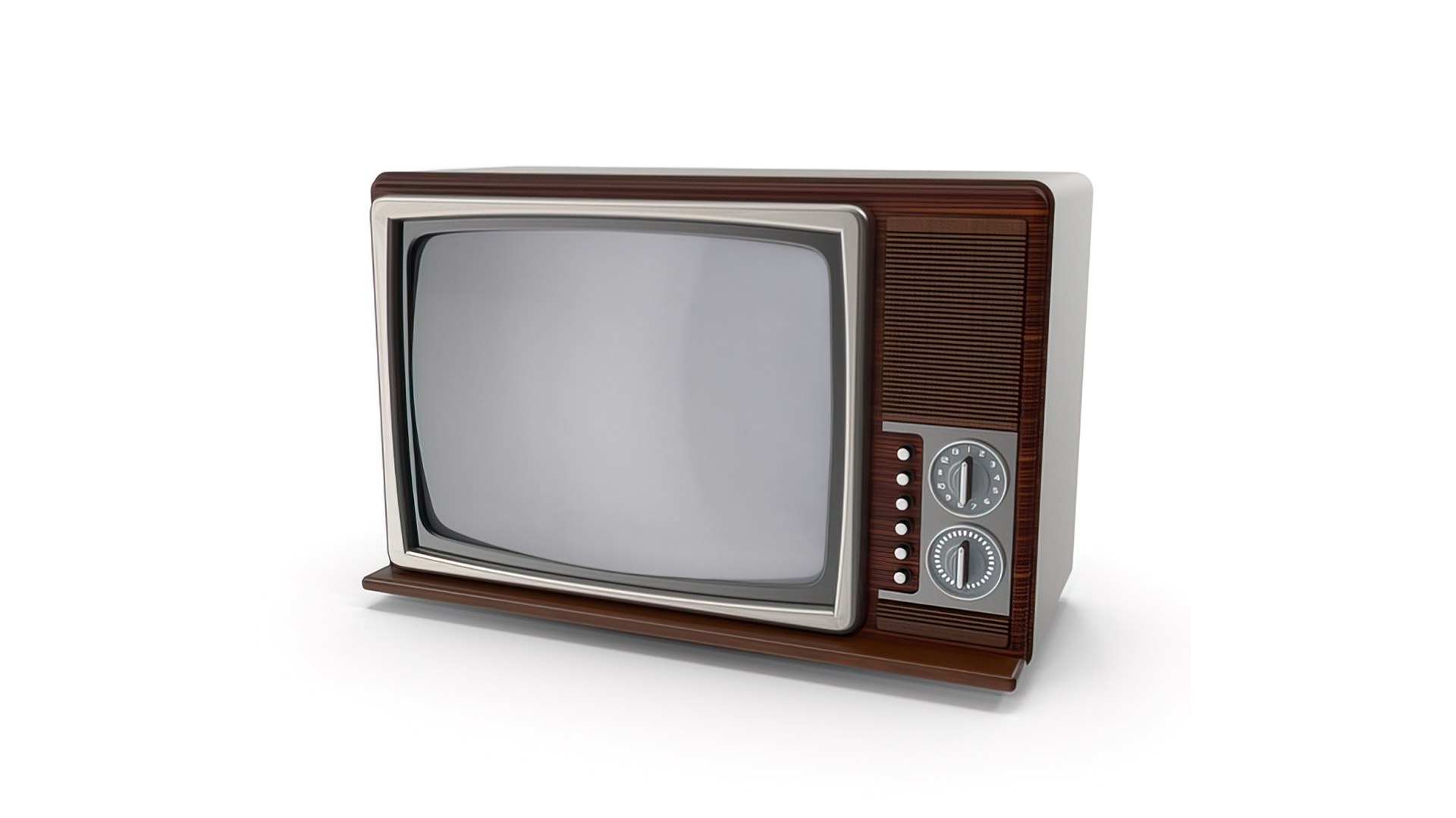 3D Model Retro Television - TurboSquid 2145478