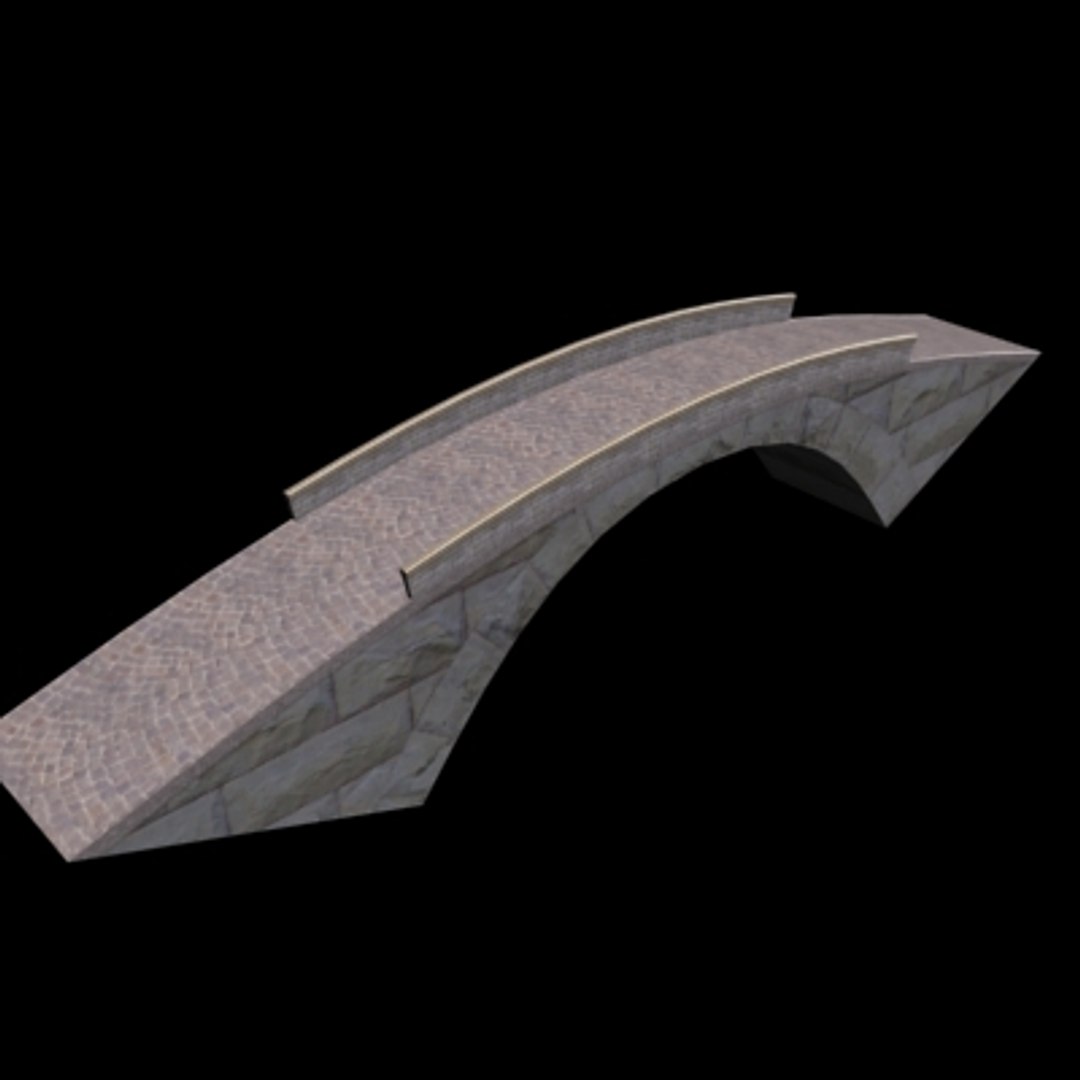 Stone Arch Bridge 3d Max