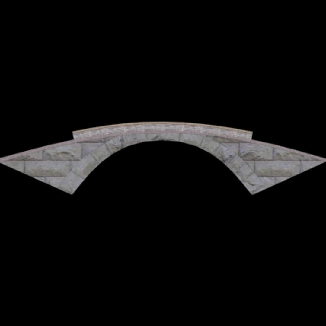 Stone Arch Bridge 3d Max