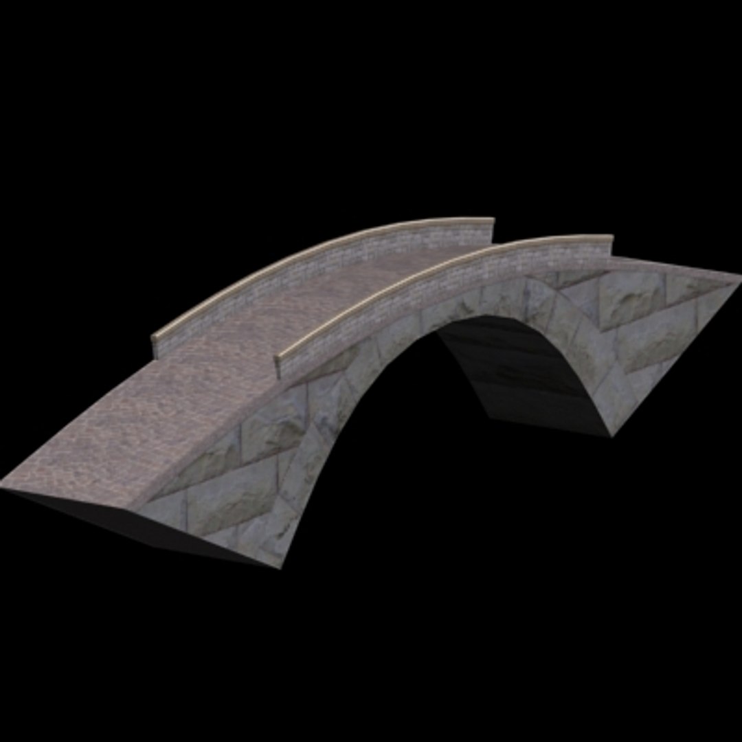 Stone Arch Bridge 3d Max