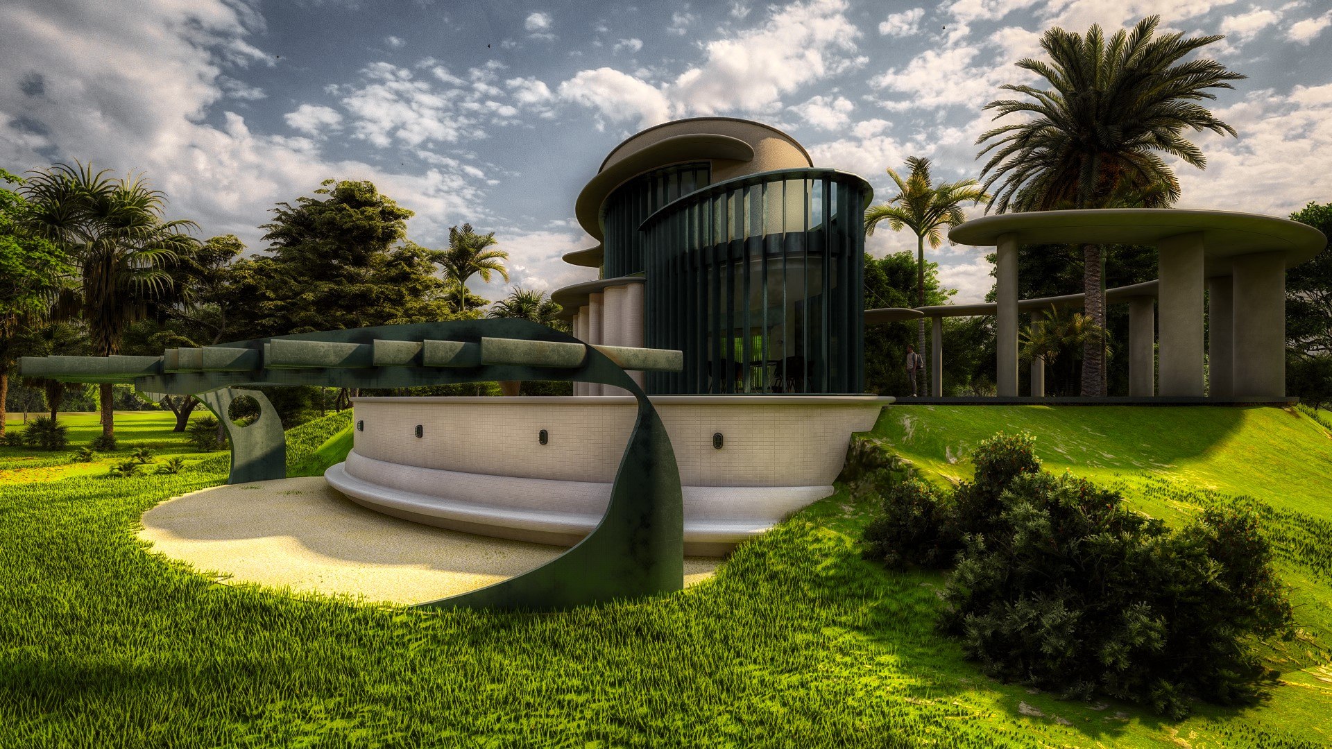 CASA ELIPSESELLIPSE HOUSE 3D Model - TurboSquid 1864086