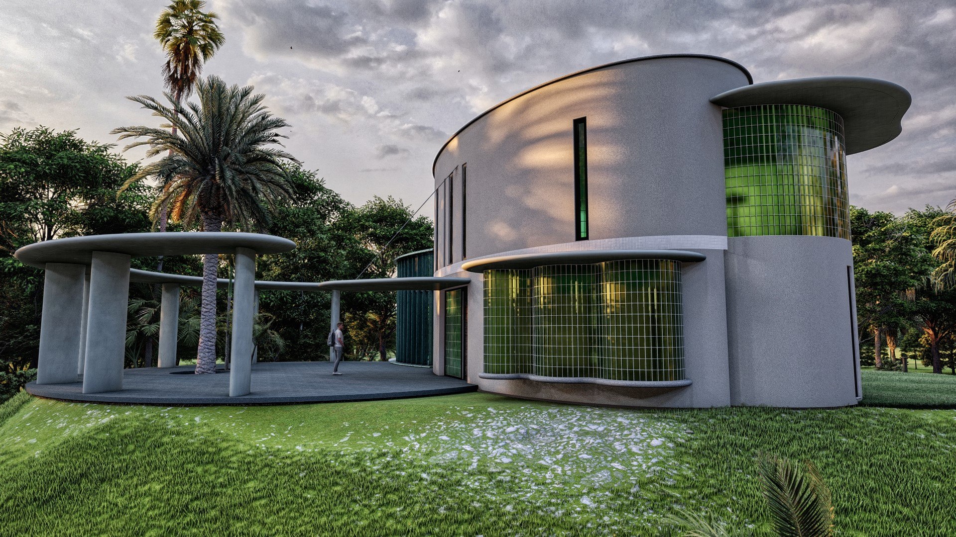 CASA ELIPSESELLIPSE HOUSE 3D Model - TurboSquid 1864086