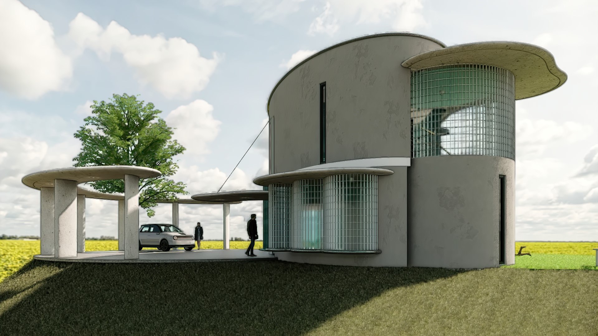 CASA ELIPSESELLIPSE HOUSE 3D Model - TurboSquid 1864086
