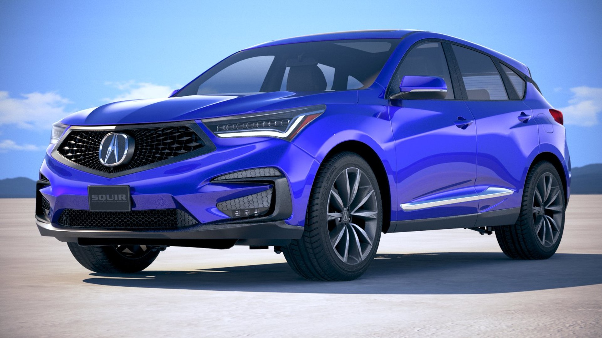 3D Acura Rdx 2019 Model - TurboSquid 1286626