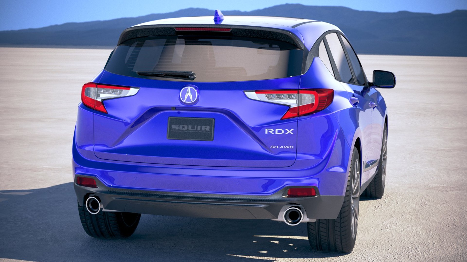 3D Acura Rdx 2019 Model - TurboSquid 1286626