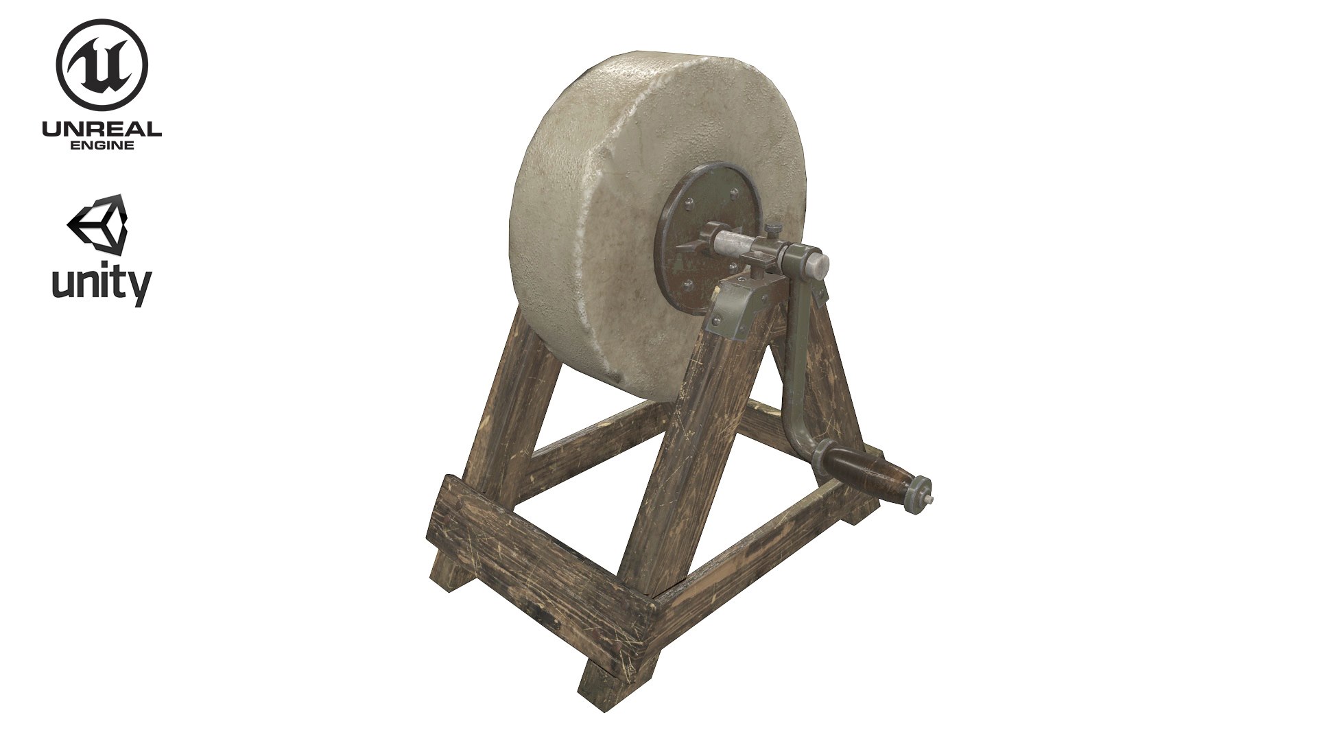 3D Whetstone Medieval Game Asset - TurboSquid 2288776