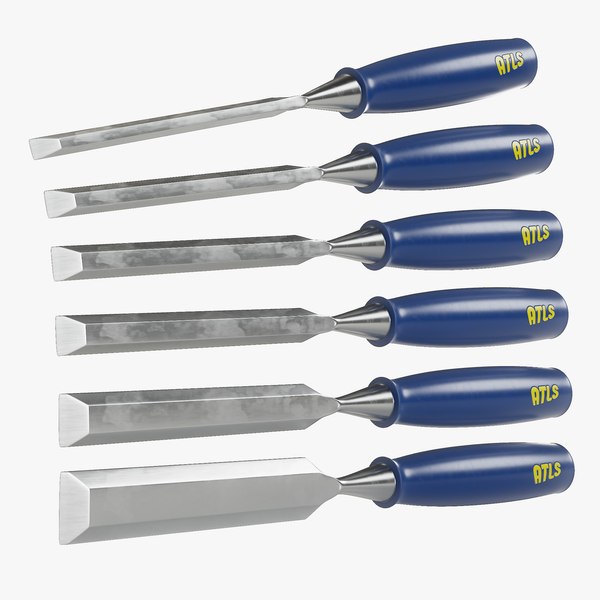 3D wood chisel - TurboSquid 1348102