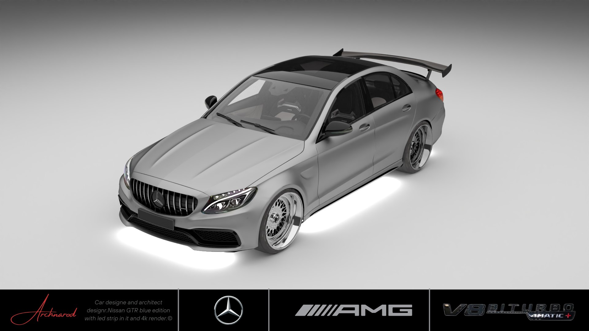 Mercedes-Benz C63 3D model - TurboSquid 2175278