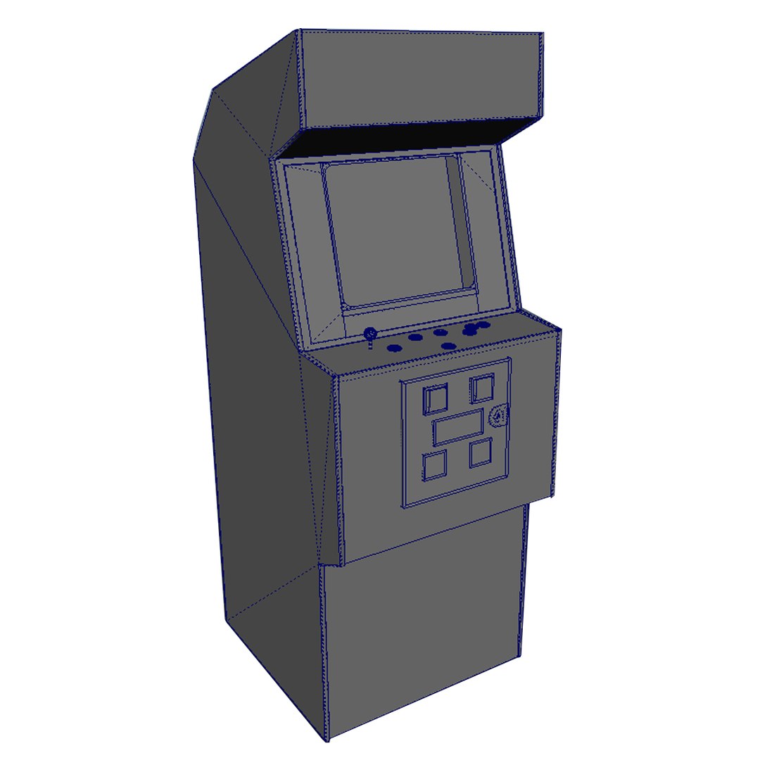 arcade coin 3d model