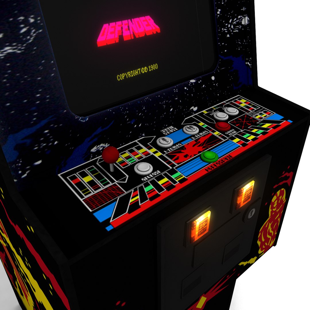 arcade coin 3d model