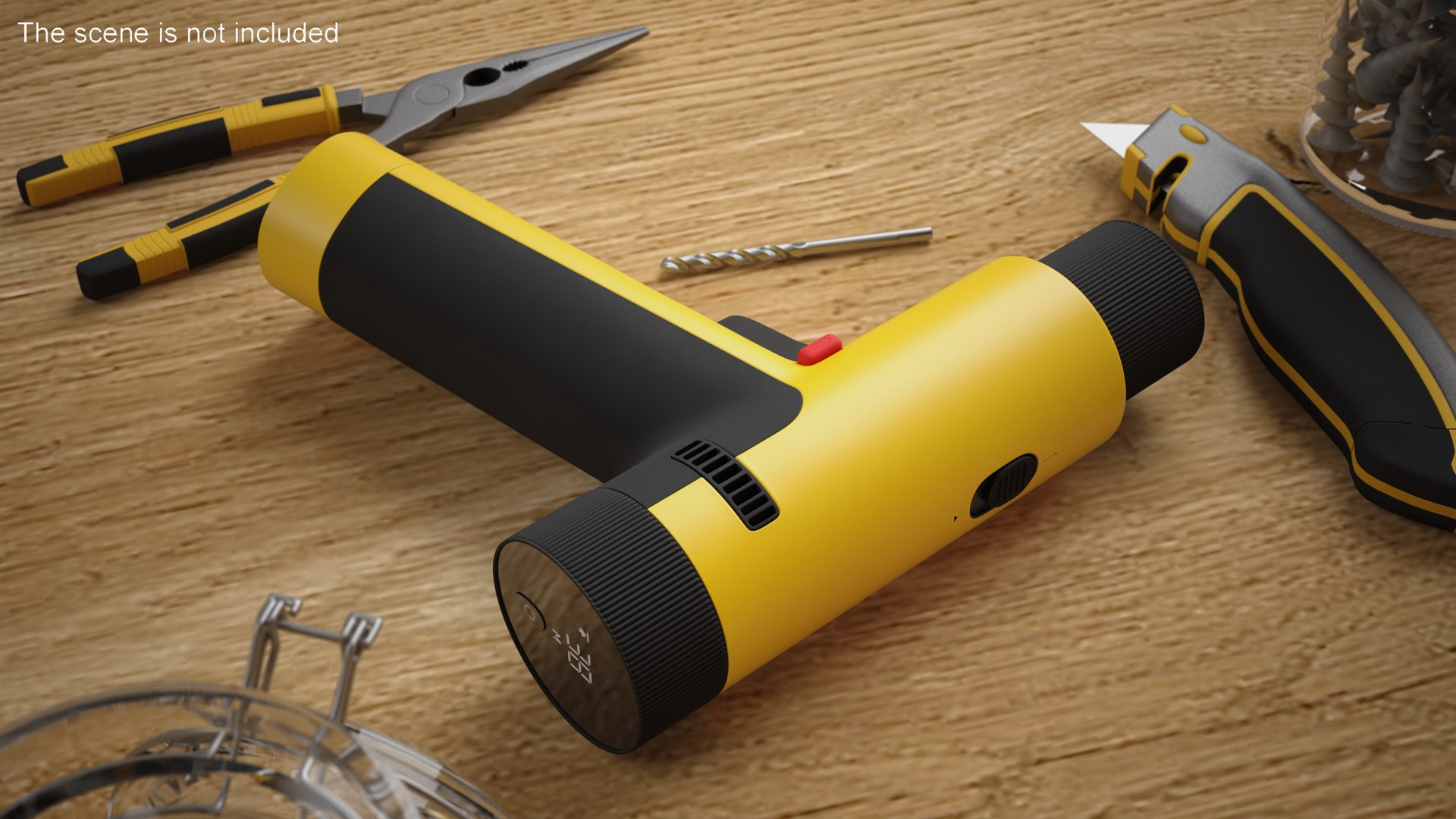 3D Modern Smart Drill - TurboSquid 2102482