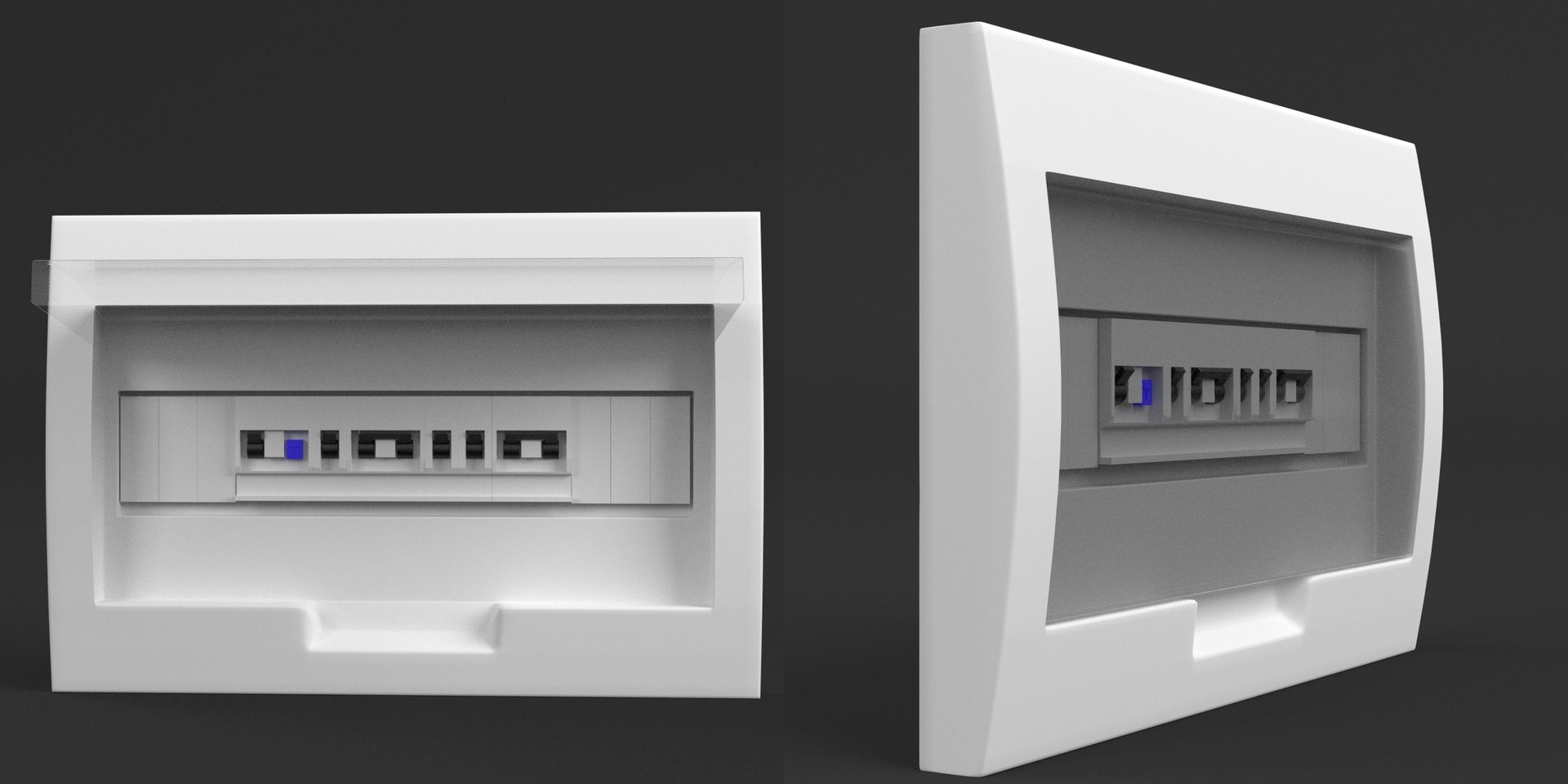 Electrical Panel 3D Model - TurboSquid 1928900