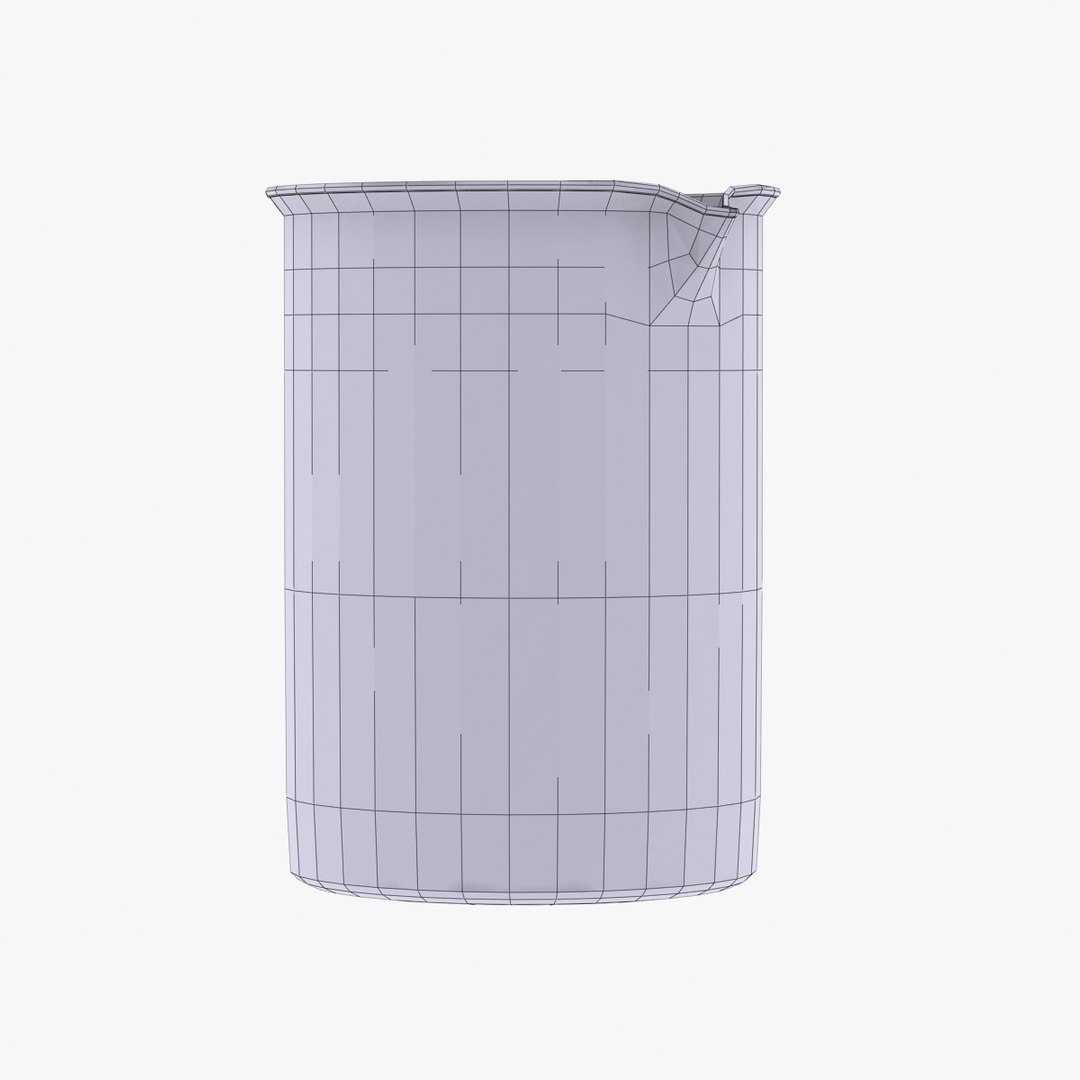 3d Beaker Model