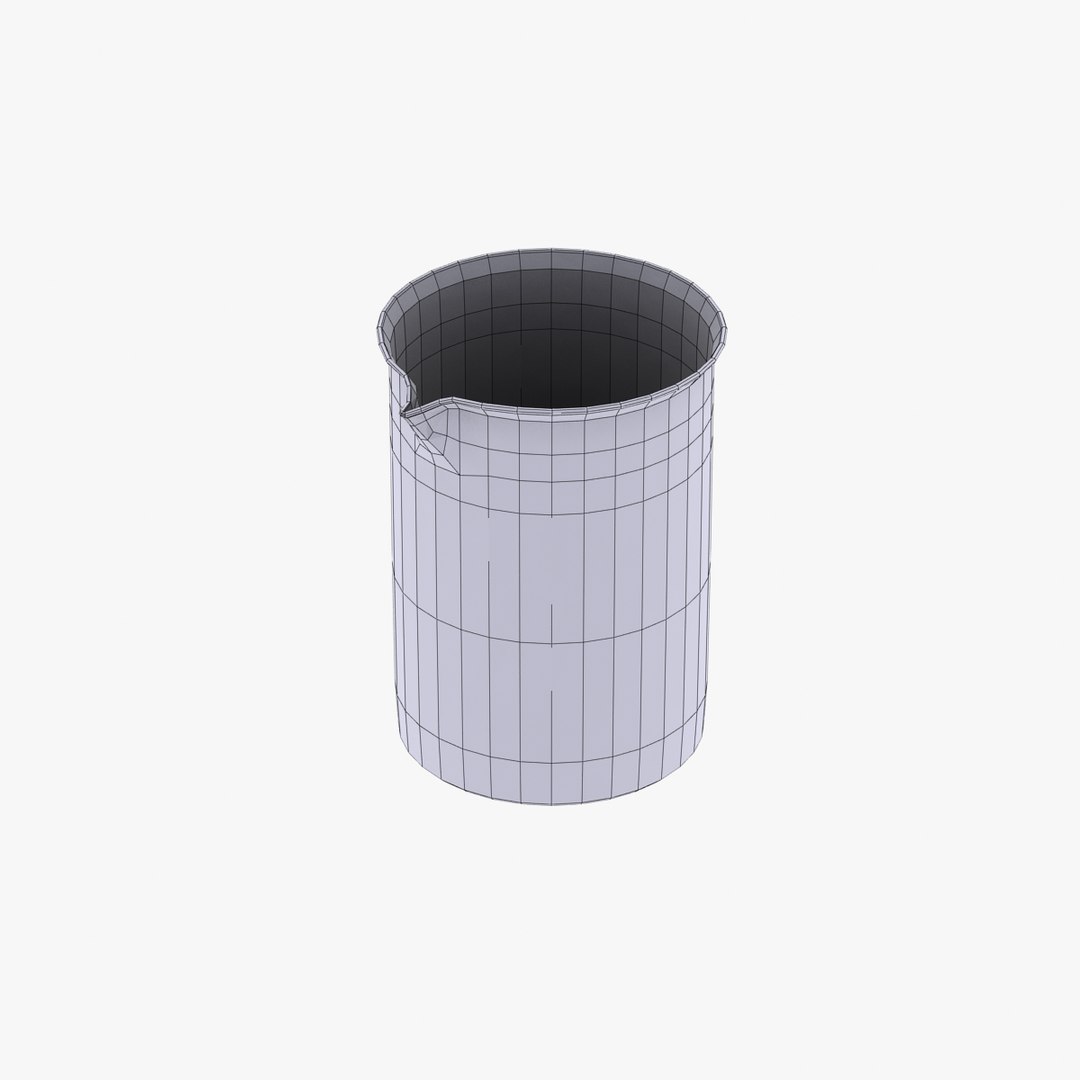 3d Beaker Model