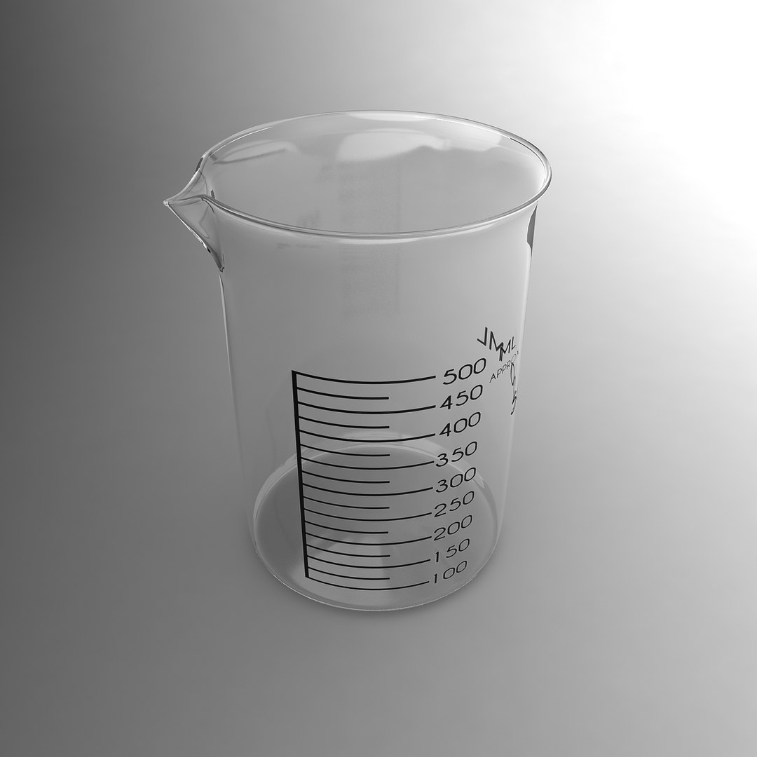 3d Beaker Model