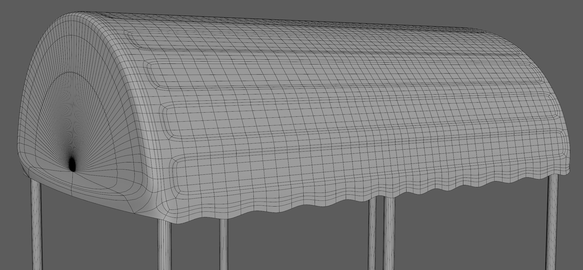 Awning Tent 3D Model - TurboSquid 1205065