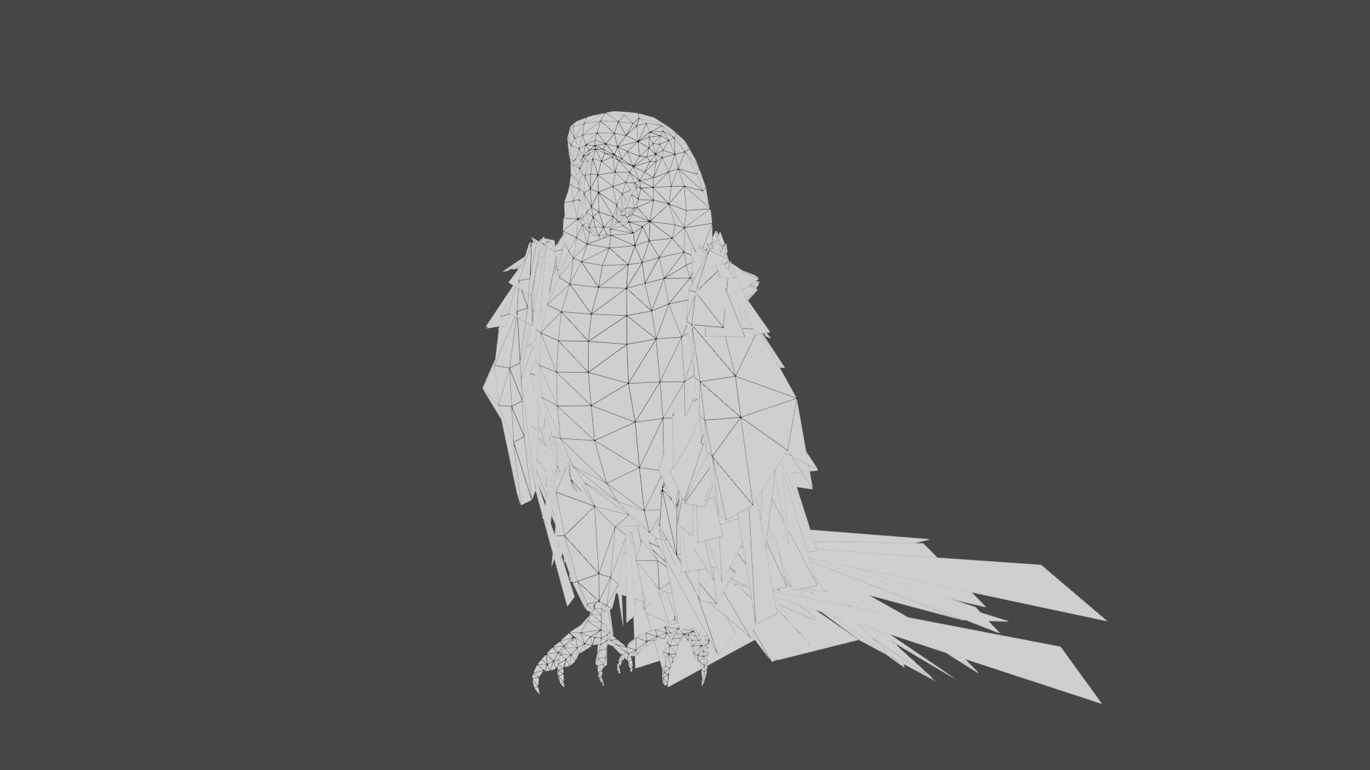 3D Parrot - TurboSquid 2093015