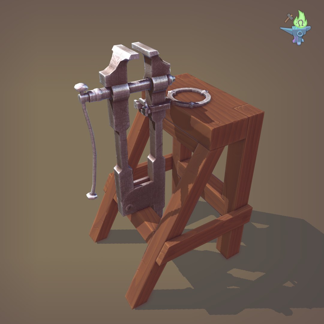 Medieval blacksmith model - TurboSquid 1347062
