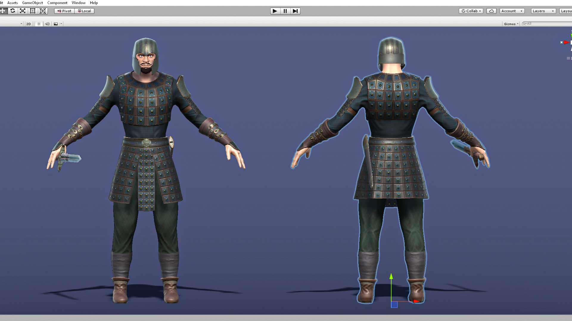 Radash Warrior Model - TurboSquid 1733409