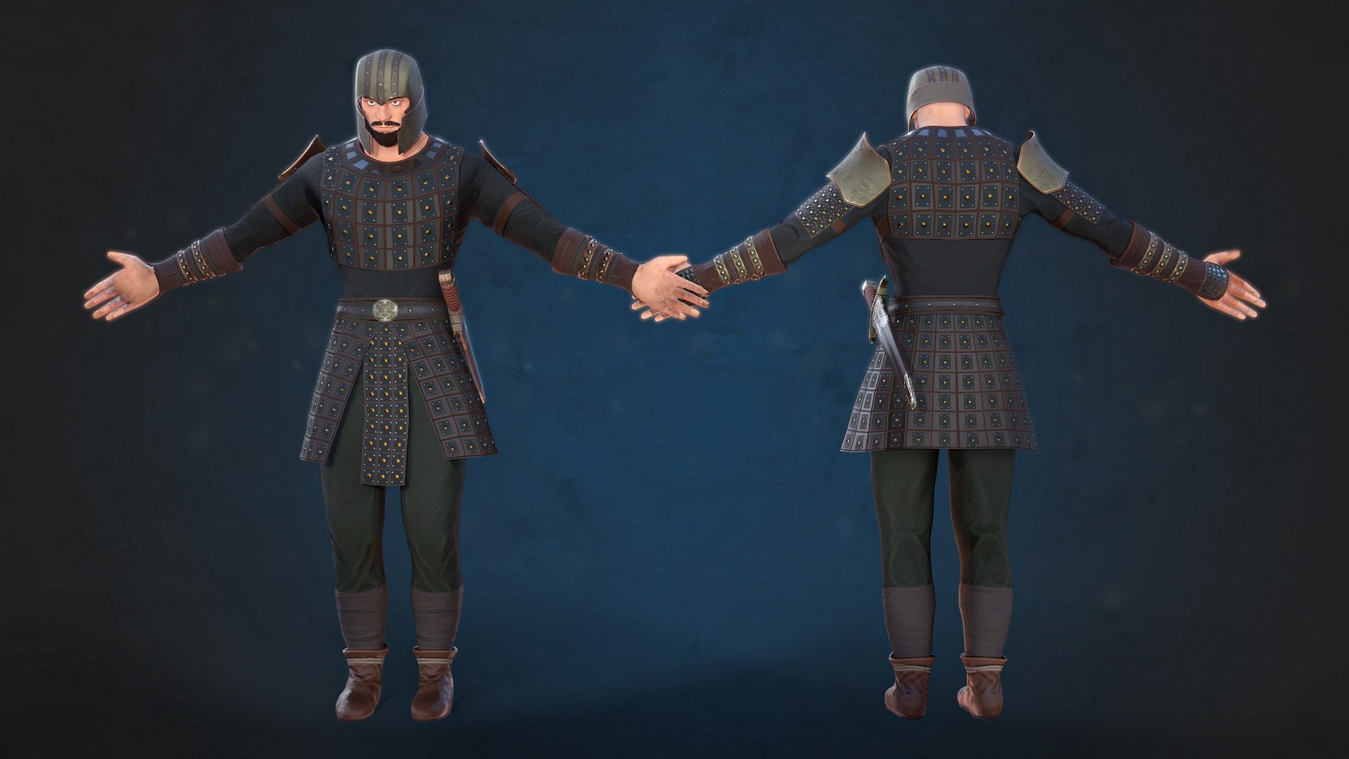 Radash Warrior Model - TurboSquid 1733409