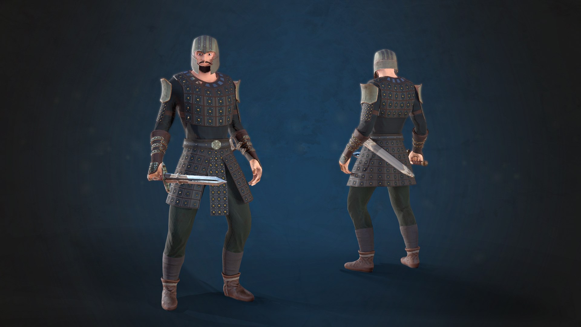 Radash Warrior Model - TurboSquid 1733409